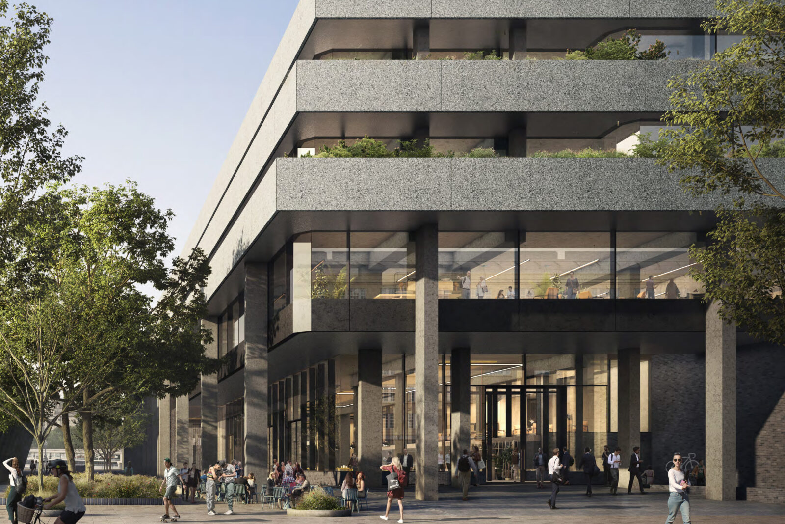 Blow for AHMM South Bank scheme as Lasdun’s IBM building is listed