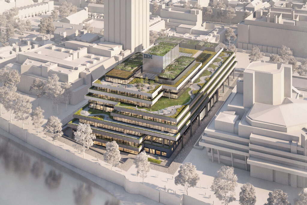 Blow for AHMM South Bank scheme as Lasdun’s IBM building is listed
