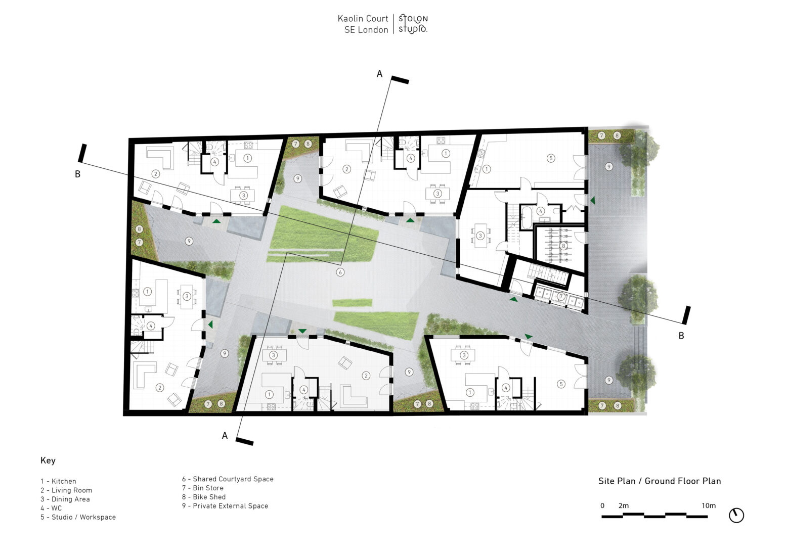 Stolon Studio completes ‘sociable’ housing development of residential ...