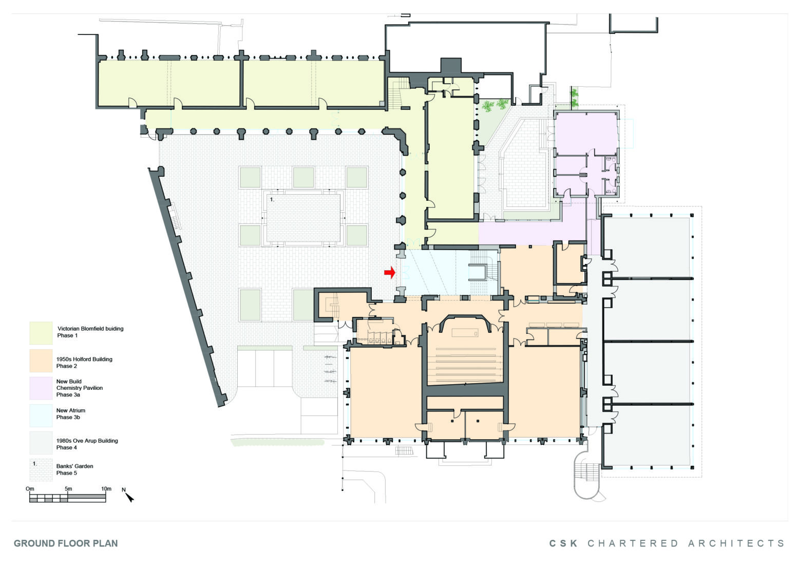 Eton College science faculty reworked by CSK Architects
