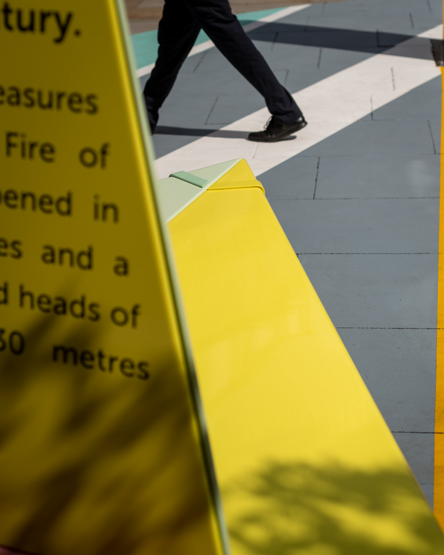 Wayfinding beacon by Charles Holland Architects unveiled at London ...