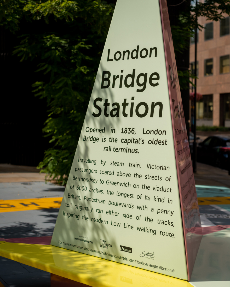 Wayfinding beacon by Charles Holland Architects unveiled at London ...