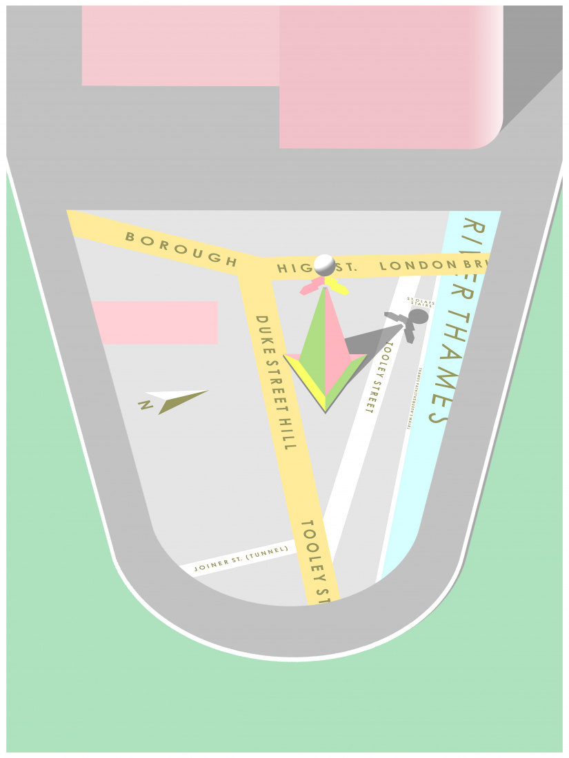 Wayfinding beacon by Charles Holland Architects unveiled at London ...