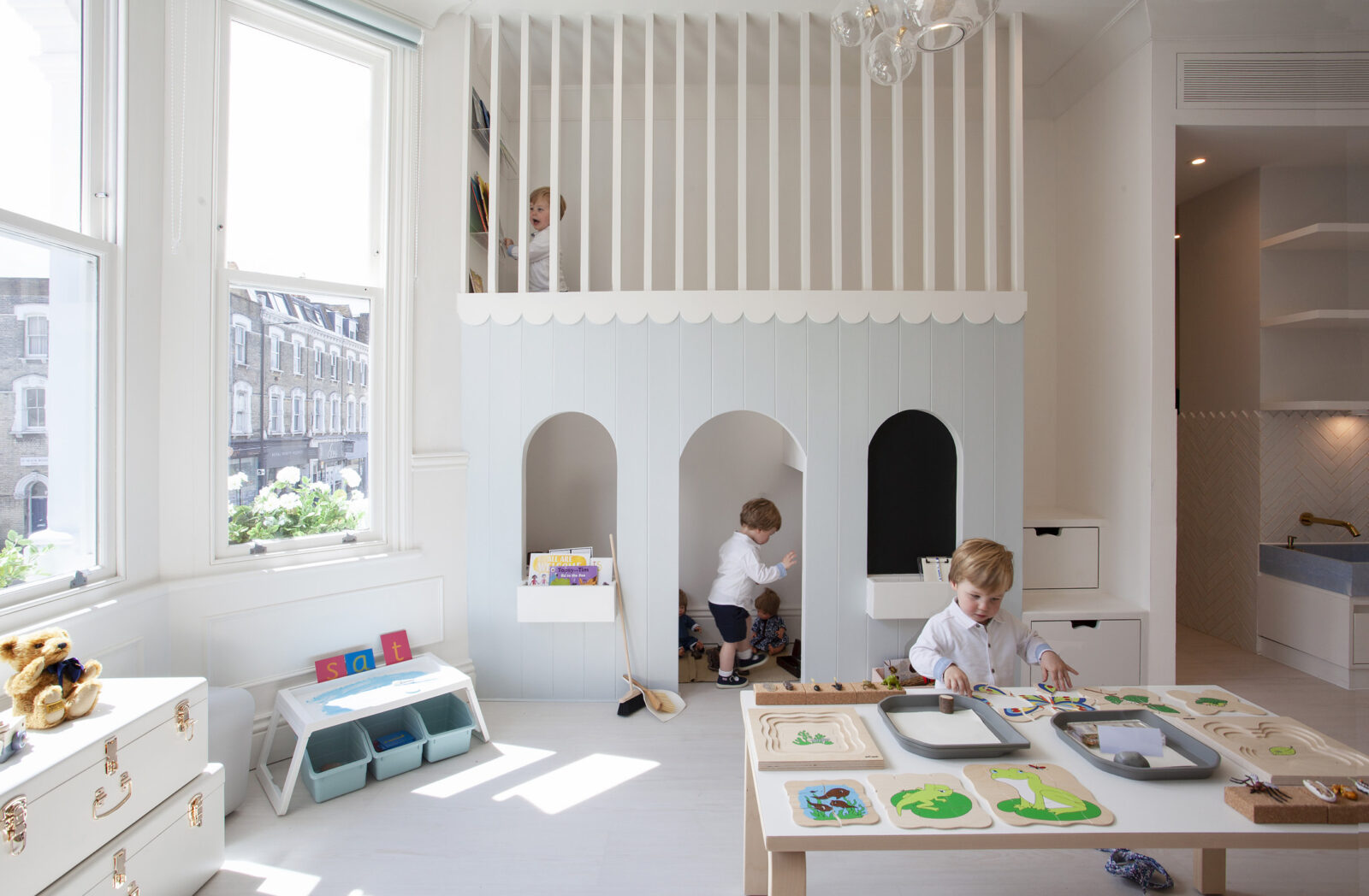 ‘Home from home’ nursery created by Delve Architects from doctors’ surgery