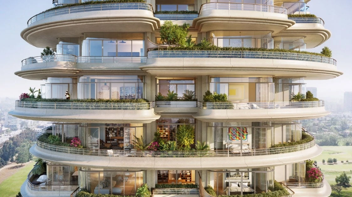 Fosters unveils high-rise garden-packed $2bn Beverly Hills masterplan