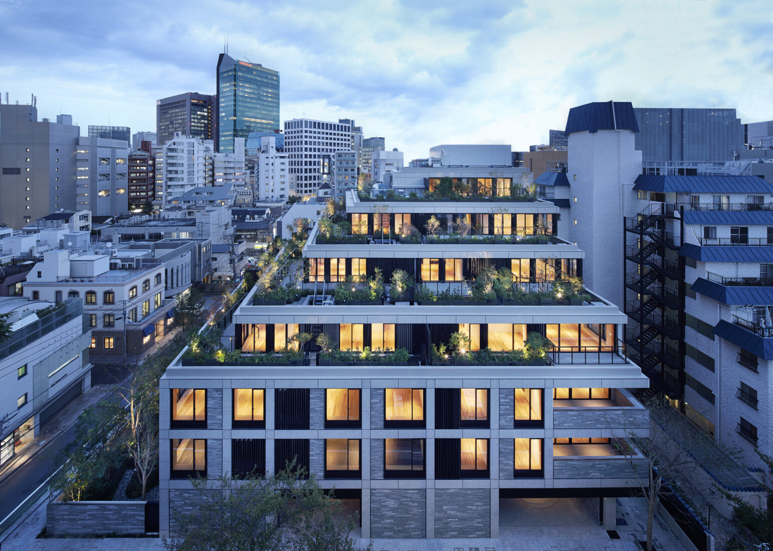 Conran and Partners completes ‘Hokusai-inspired’ Tokyo apartment block