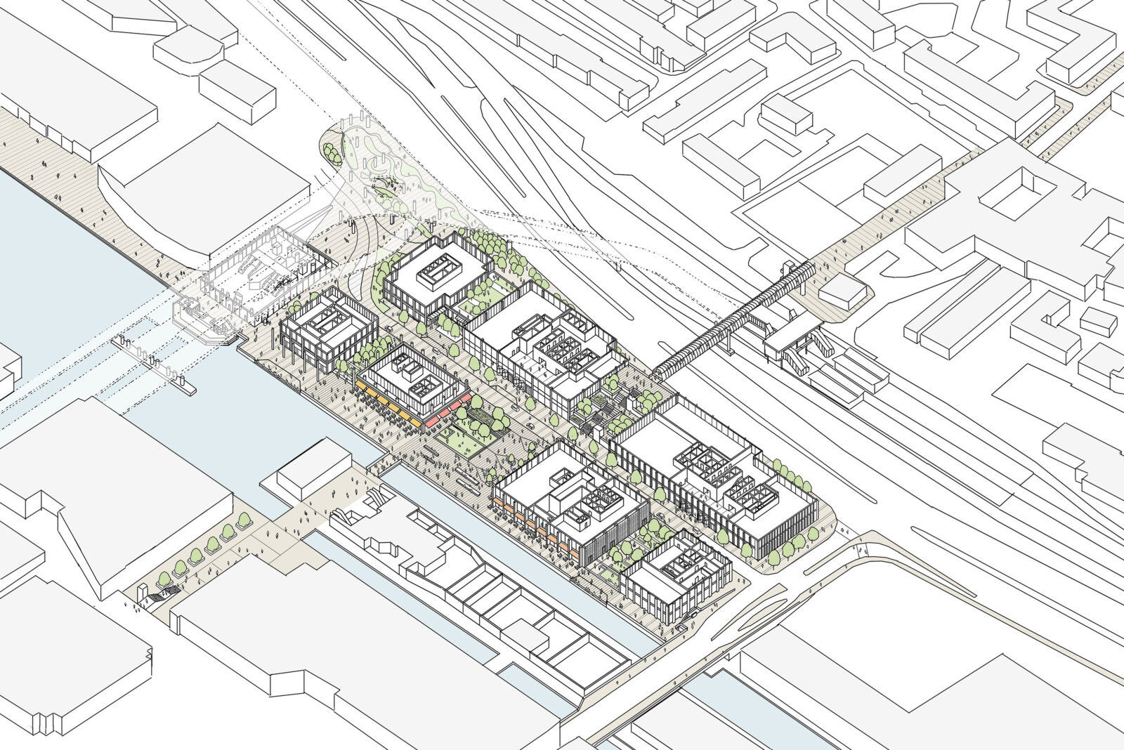 Allies and Morrison unveils massive Canary Wharf scheme