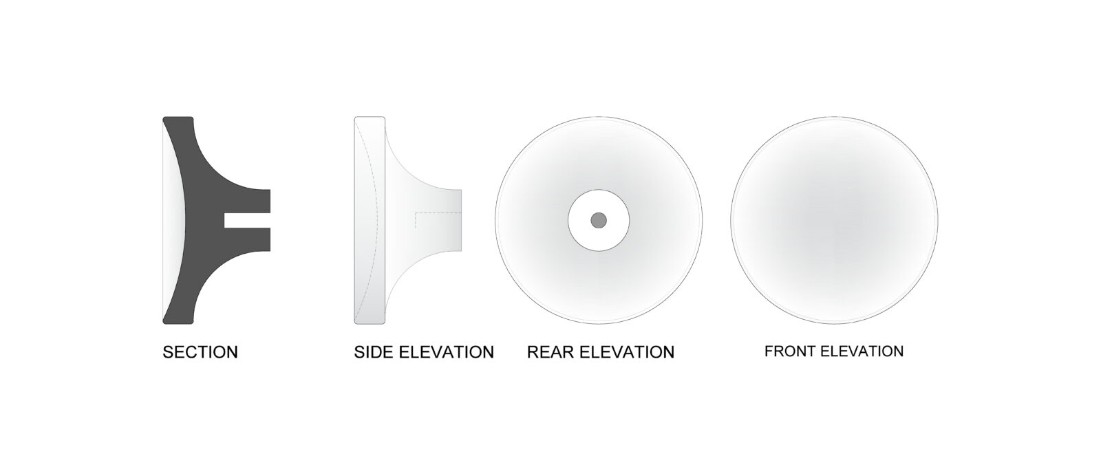 Honeycomb of 500 ceramic discs line new dental surgery by Pedra Silva ...