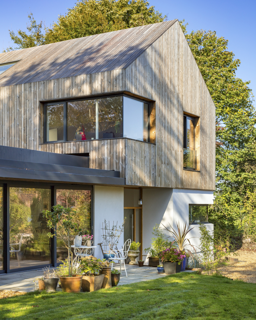 Snug Architects completes timber-clad house in Hampshire