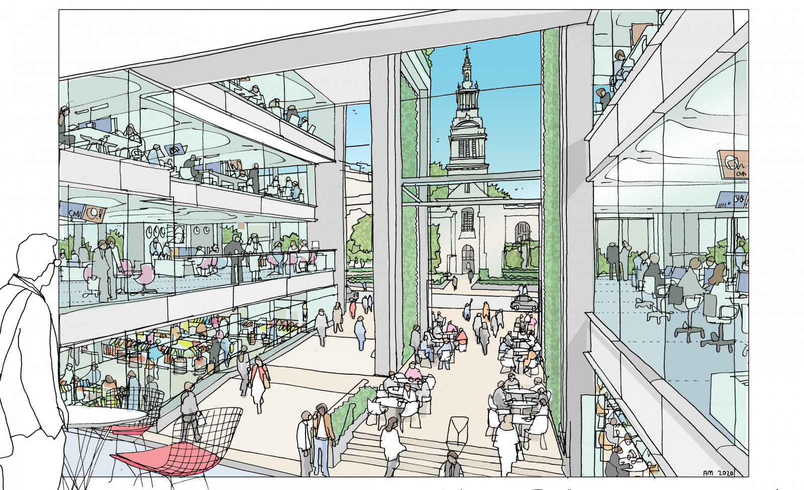 RetroFirst stories: How KPF is using a 1980s former BT HQ as a 'quarry'