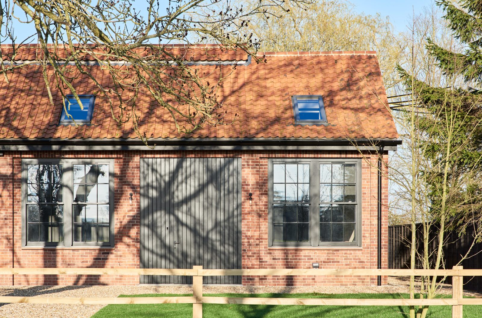 Barn conversion in Suffolk for private developer completed by Haverstock