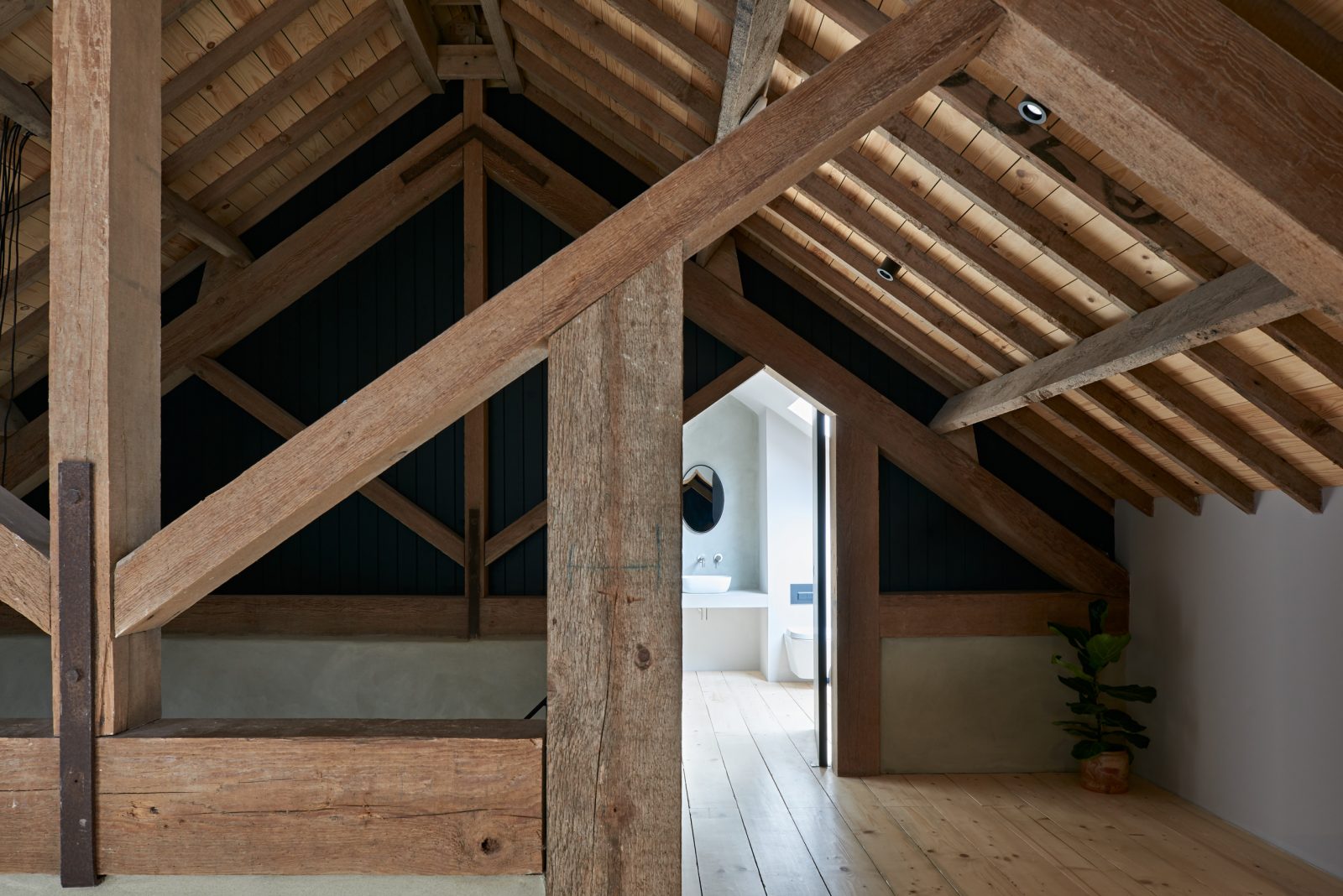 Barn conversion in Suffolk for private developer completed by Haverstock