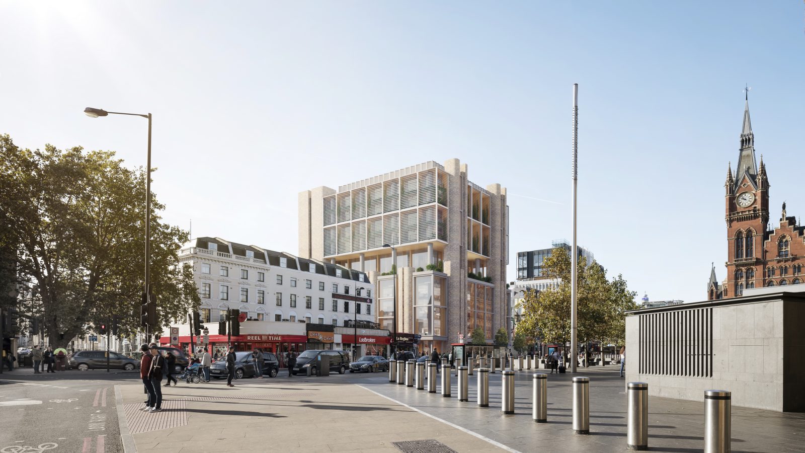 AHMM reveals plans for £1bn Merck HQ opposite King’s Cross station