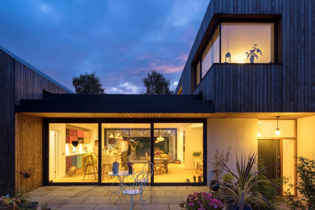 Snug Architects completes timber-clad house in Hampshire