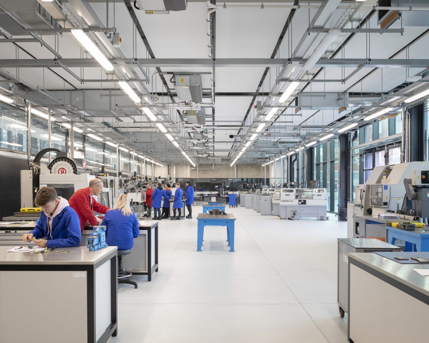 SimpsonHaugh with Reiach and Hall complete engineering building in Preston