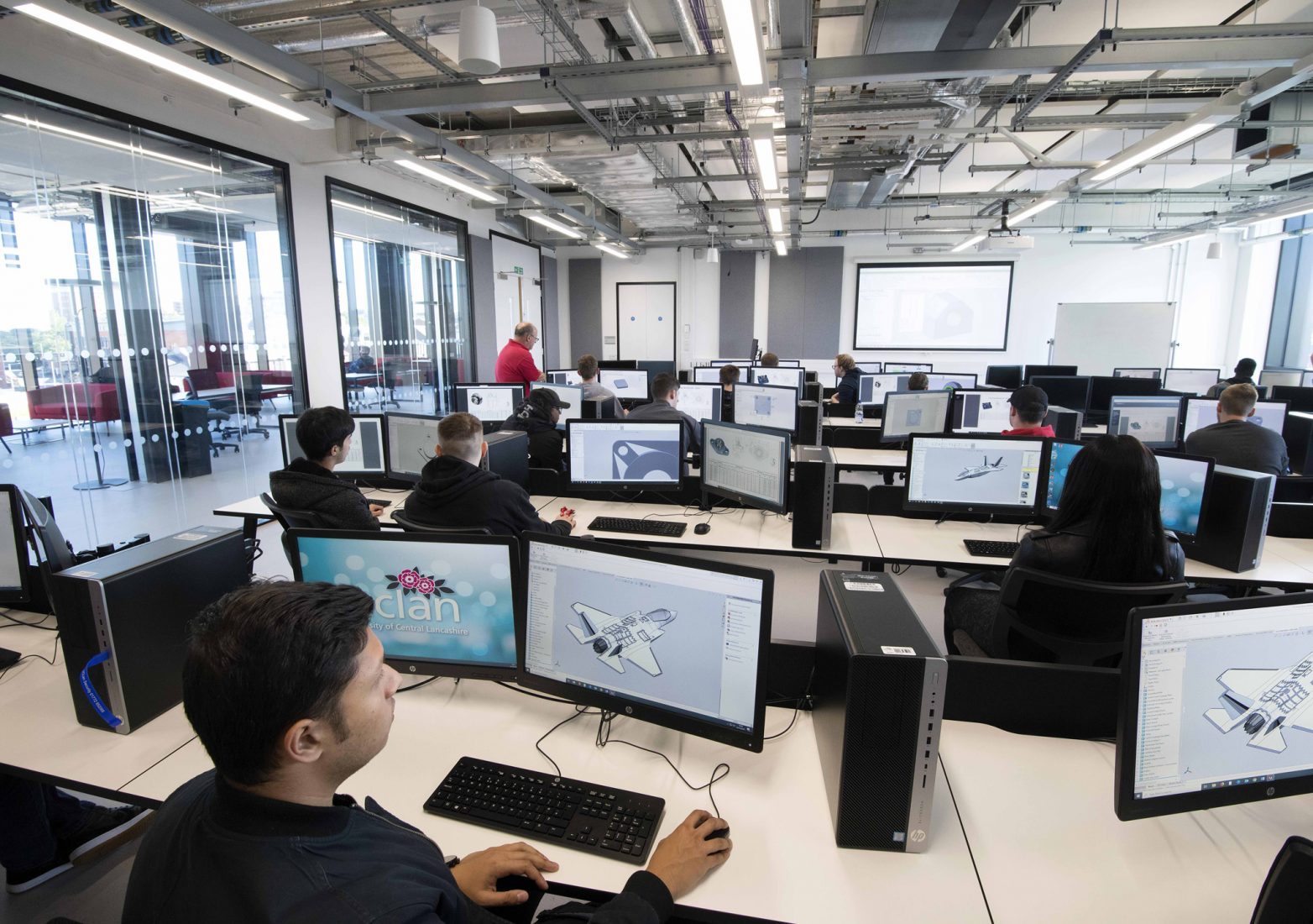 SimpsonHaugh with Reiach and Hall complete engineering building in Preston