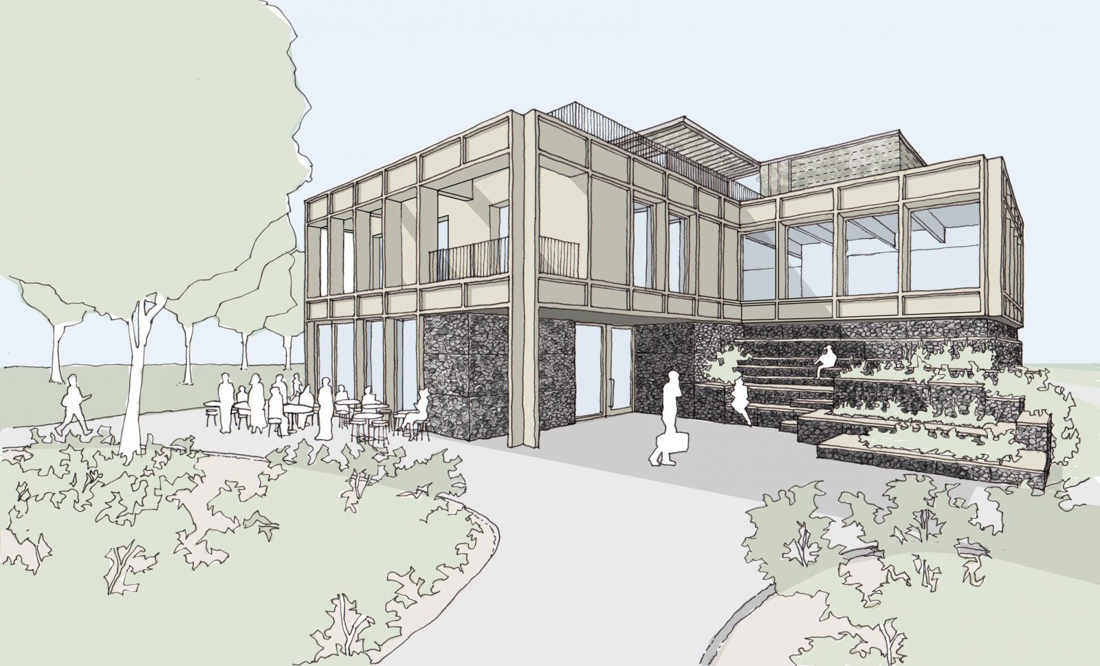 Moxon designs pop-up visitor pavilion for Brent Cross South