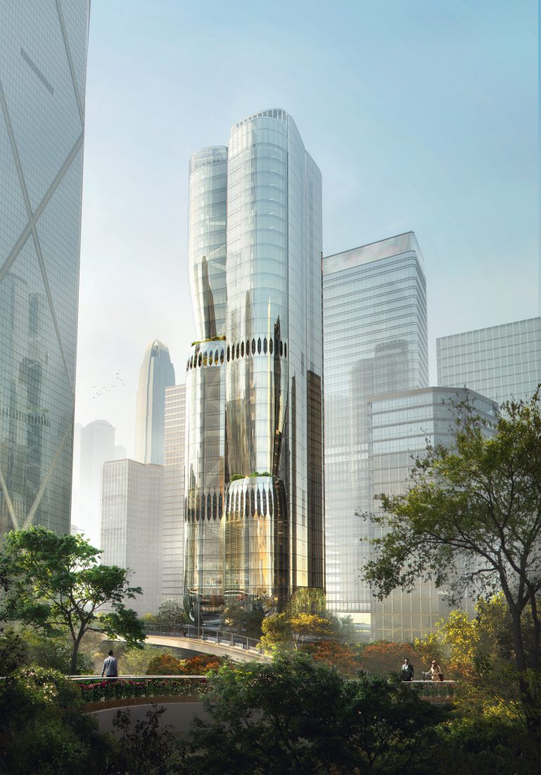 ZHA reveals designs for Hong Kong office block on world’s most ...
