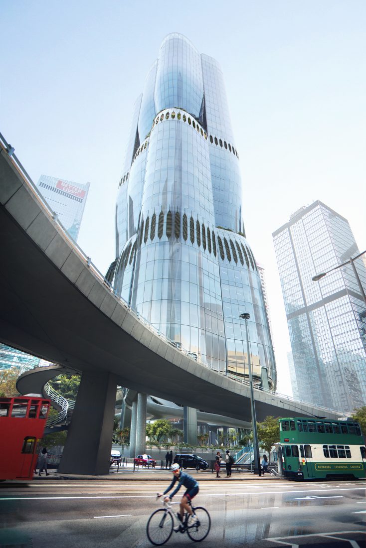 ZHA reveals designs for Hong Kong office block on world’s most ...