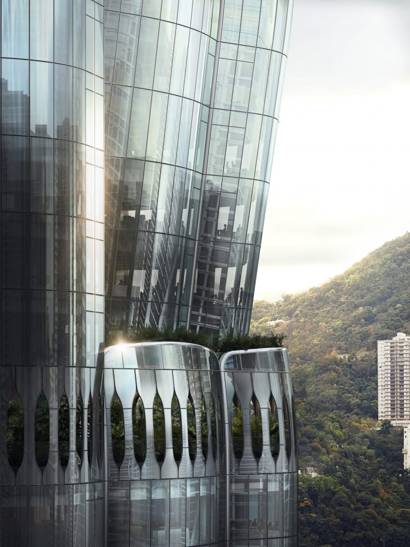 ZHA reveals designs for Hong Kong office block on world’s most ...