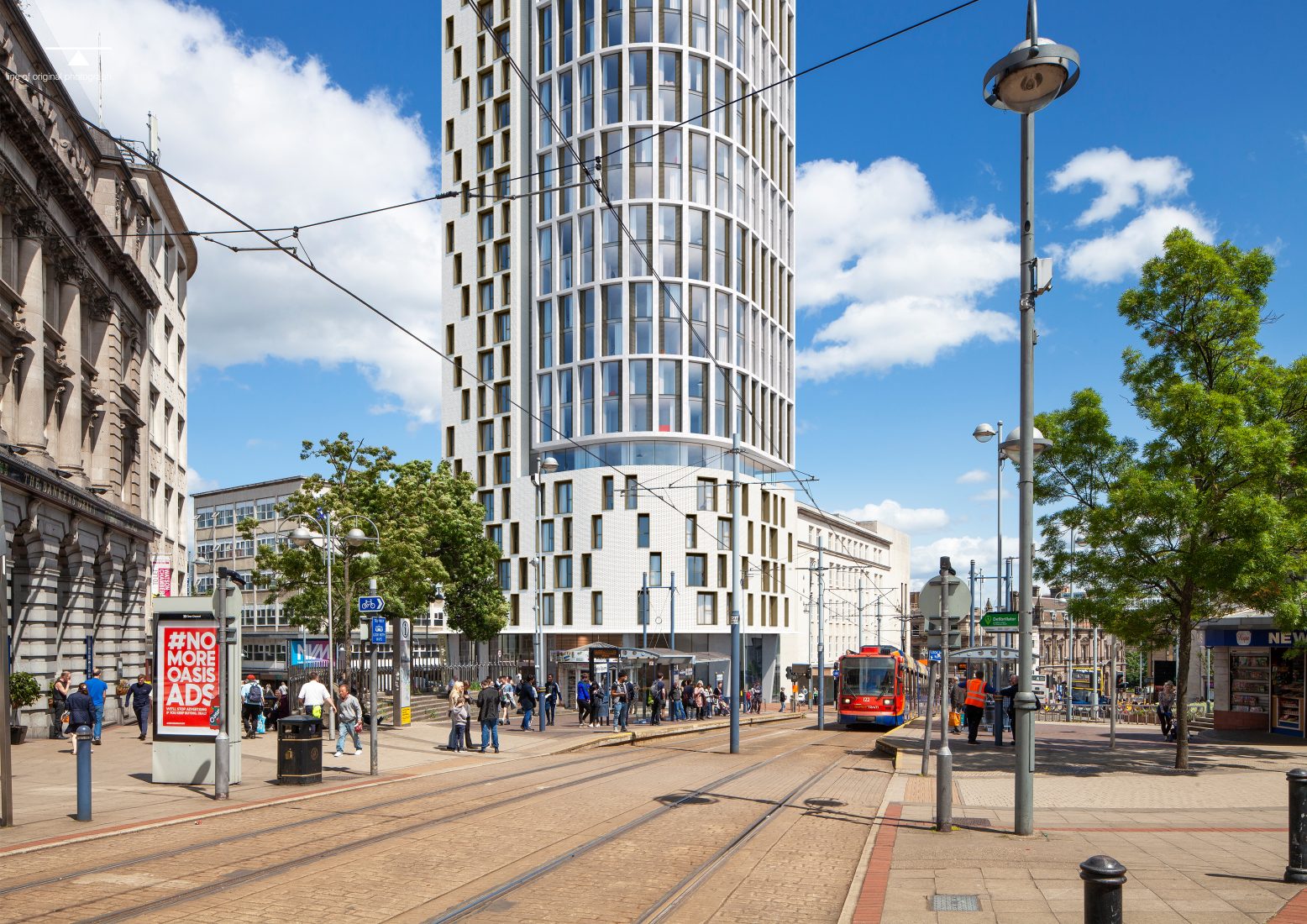 Hodder + Partners submits plans for 117m-tall housing tower in Sheffield