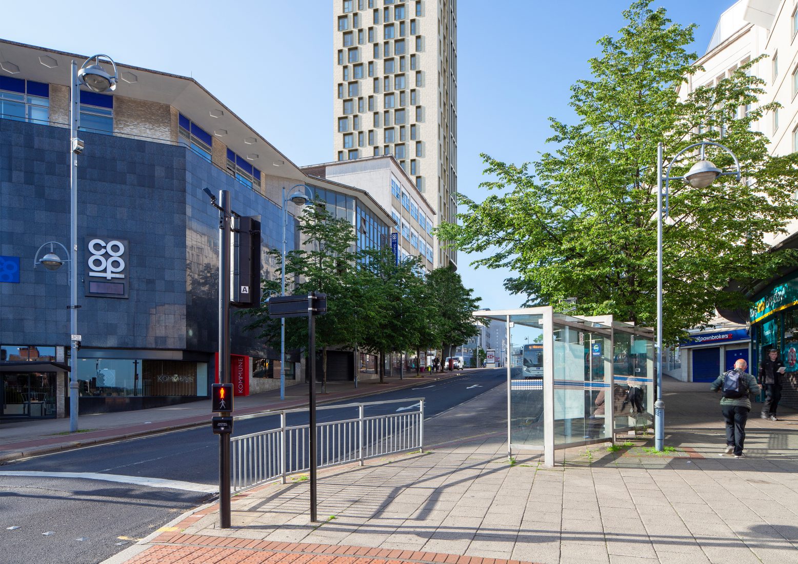 Hodder + Partners submits plans for 117m-tall housing tower in Sheffield