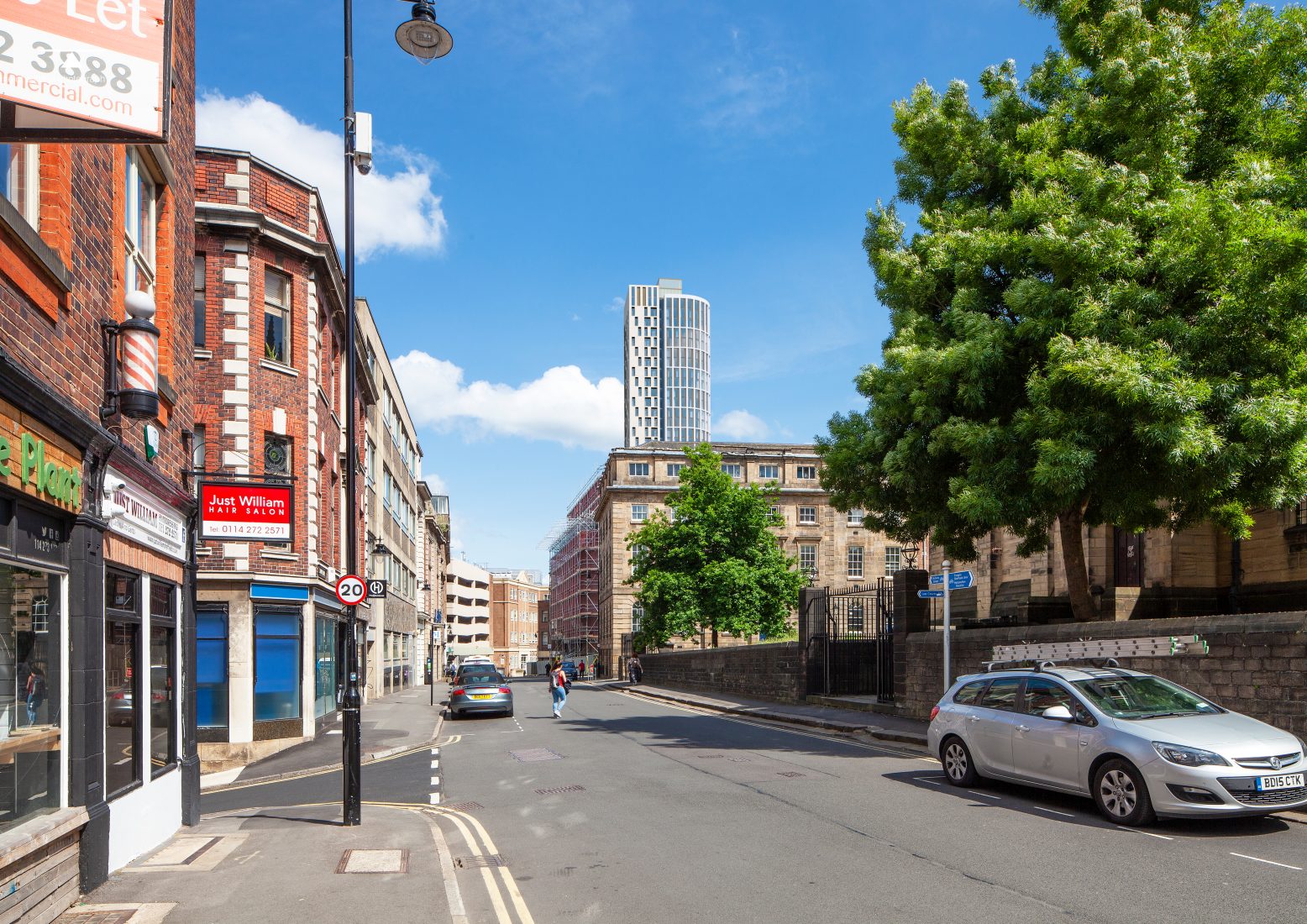 Hodder + Partners submits plans for 117m-tall housing tower in Sheffield