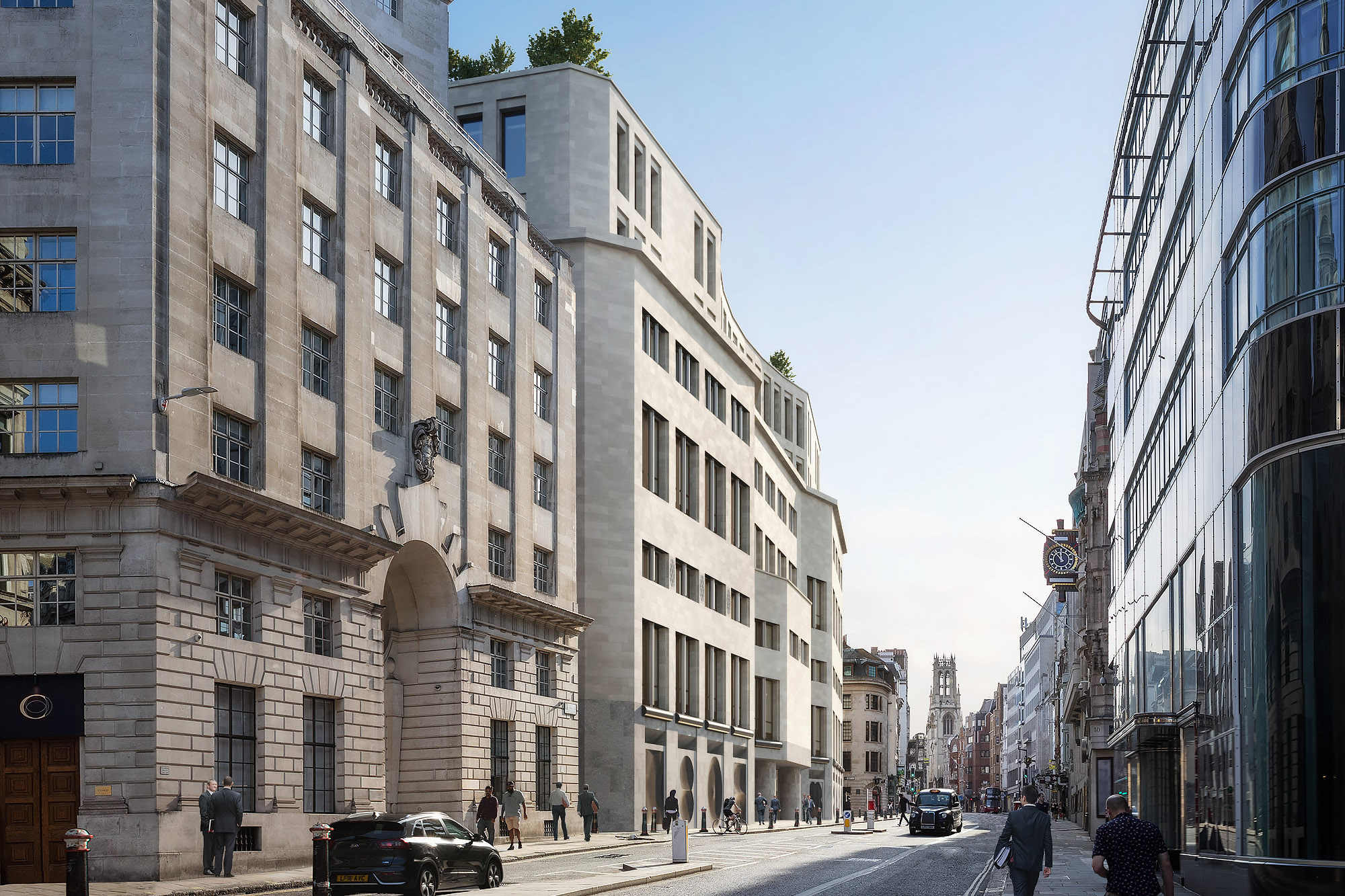 Eric Parry reveals first images of proposed City of London justice quarter