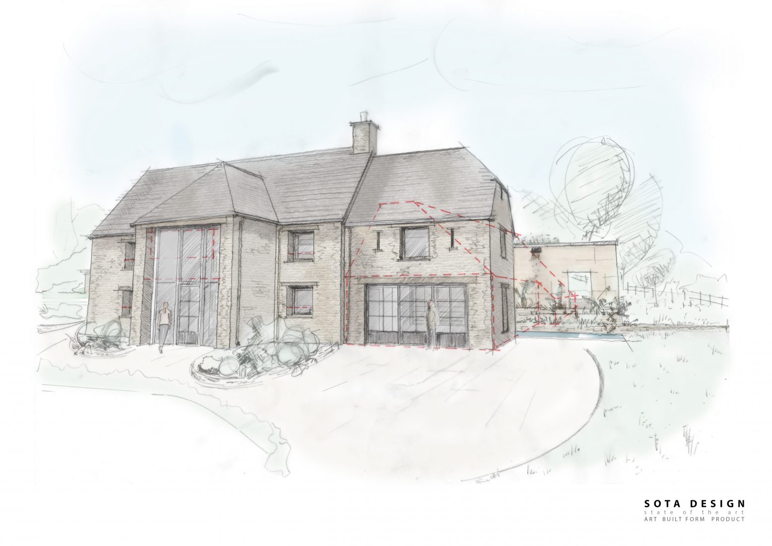 SOTA gets go-ahead to extend 1970s Cotswolds House