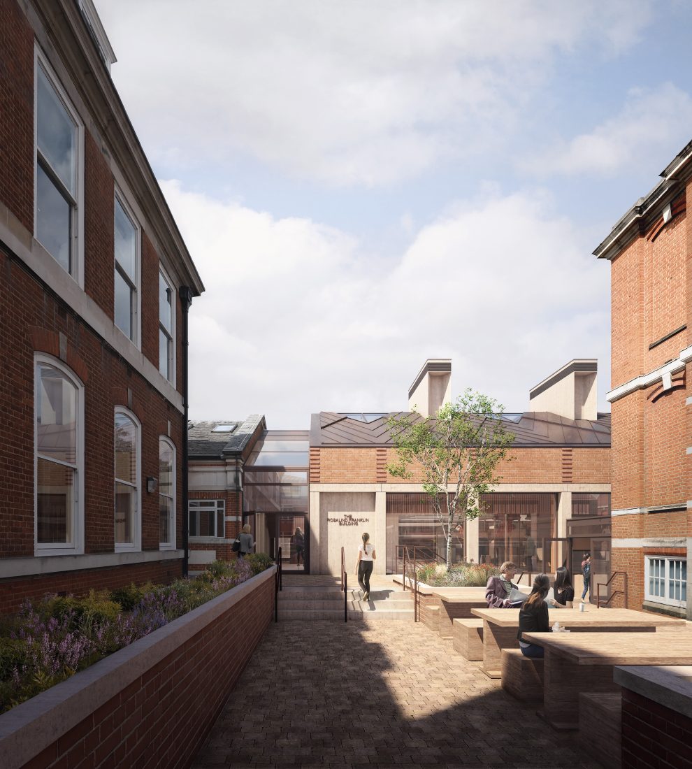 Jestico + Whiles’ arts-and-crafts rework of St Paul’s Girls’ School ...