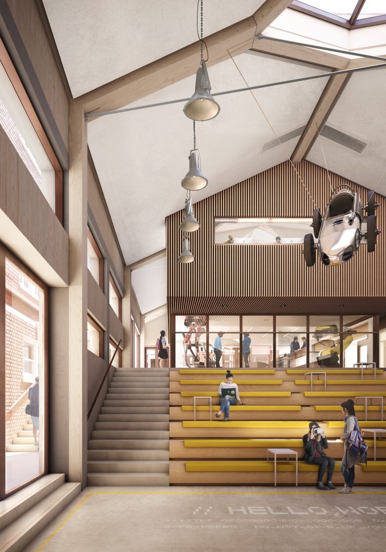 Jestico + Whiles’ arts-and-crafts rework of St Paul’s Girls’ School ...