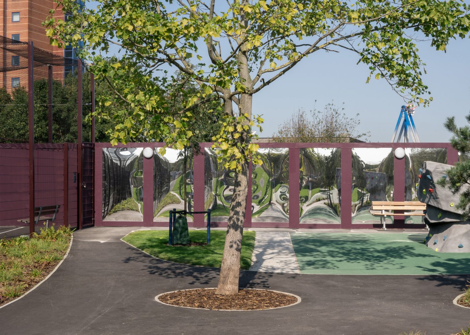 East designs temporary park in Barnet, reusing existing features