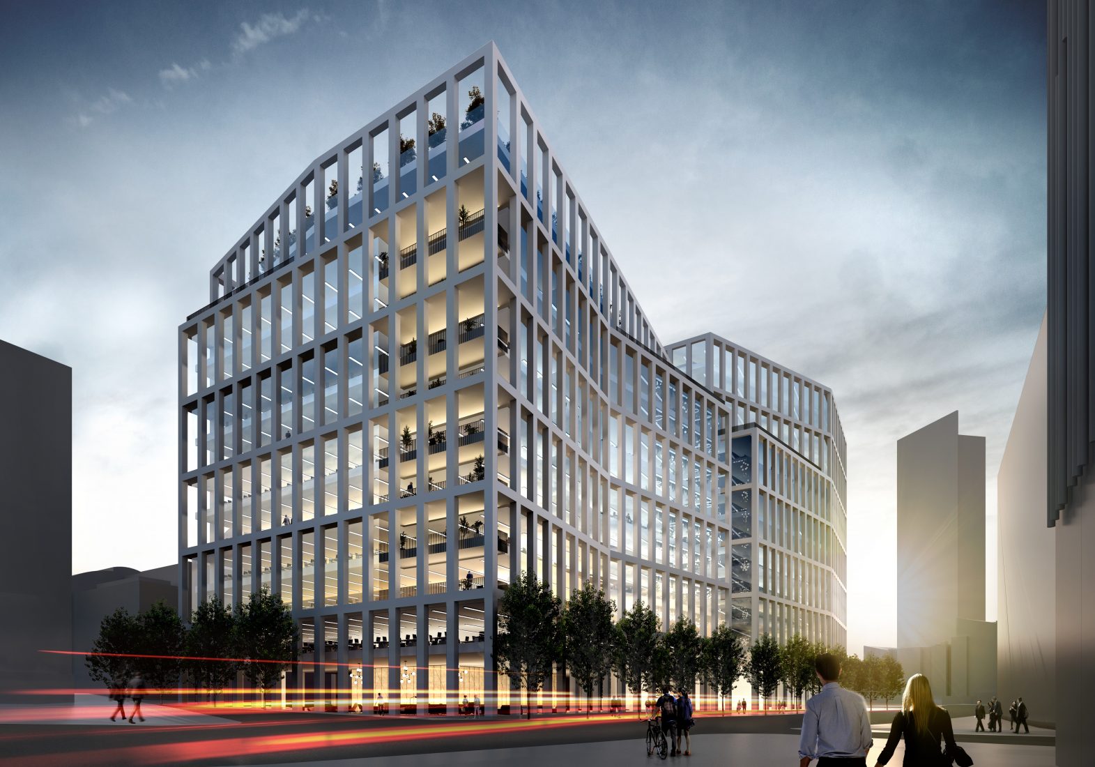 Jon Matthews Architects submits plans for Manchester office blocks