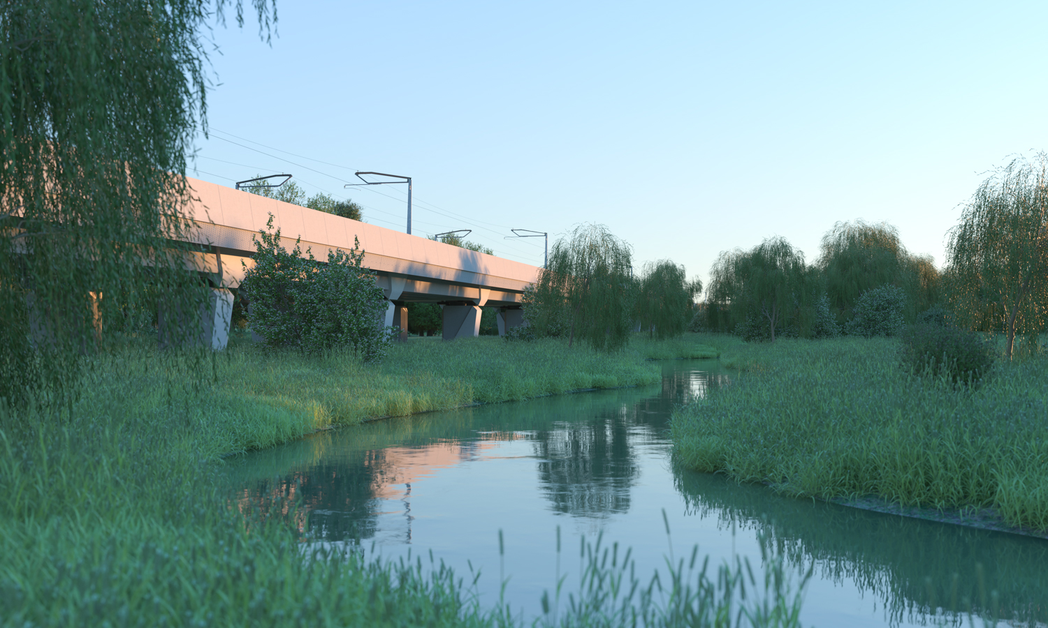 Moxon reveals concept designs for more HS2 viaducts