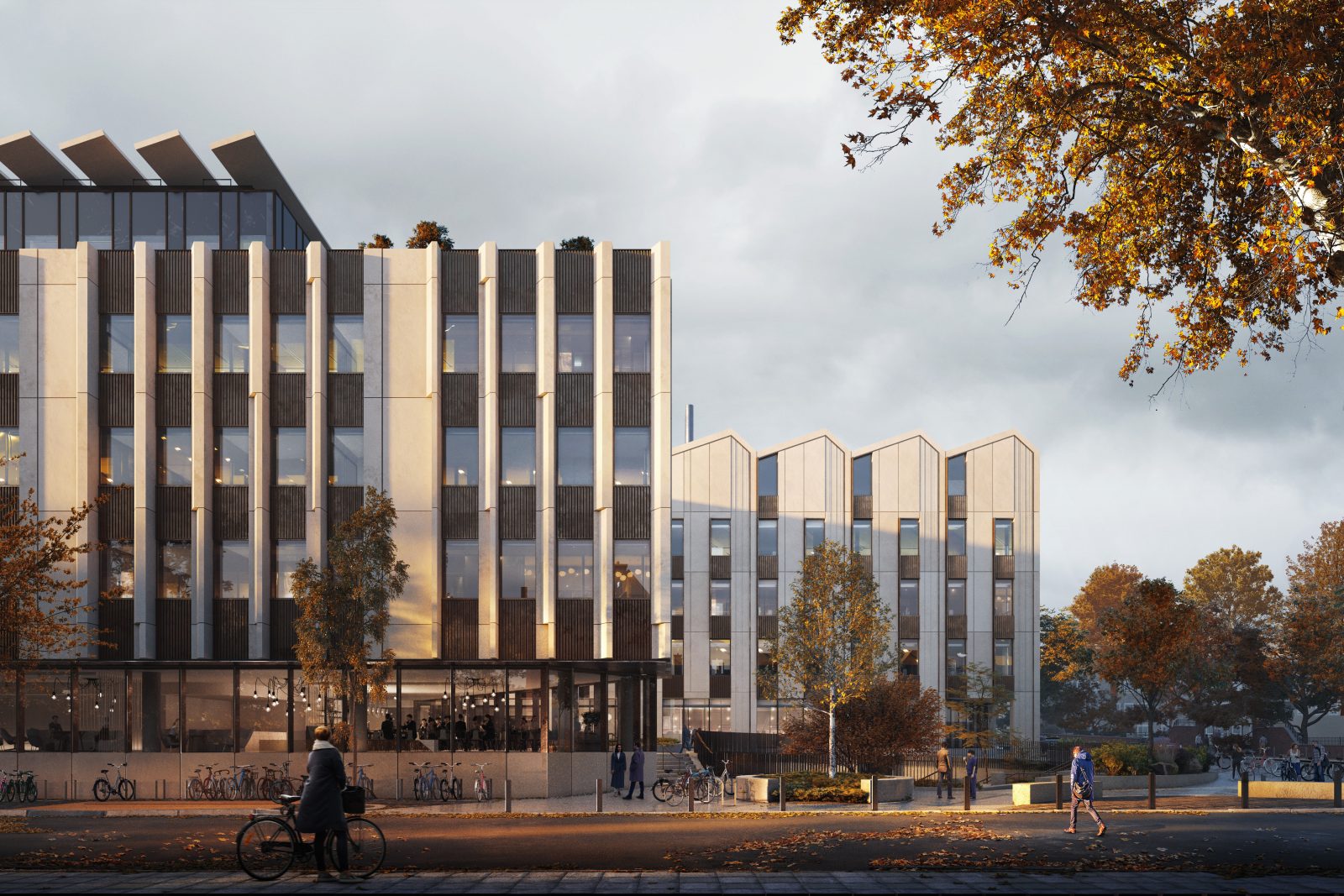 NBBJ gets the go-ahead for £200m Oxford lab on site of Leslie Martin block