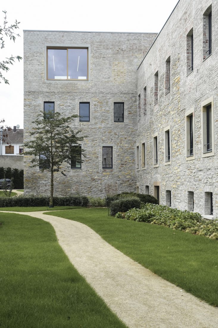 Chipperfield reworks former monastery ‘ruin’ as company HQ in Germany