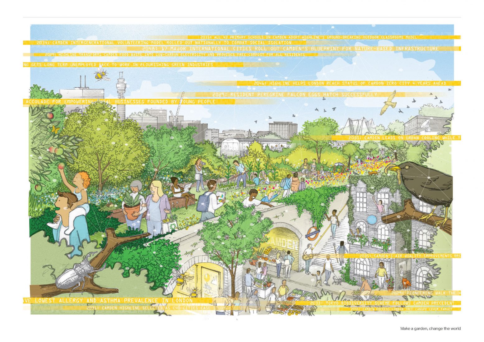 All entries to Camden Highline competition revealed