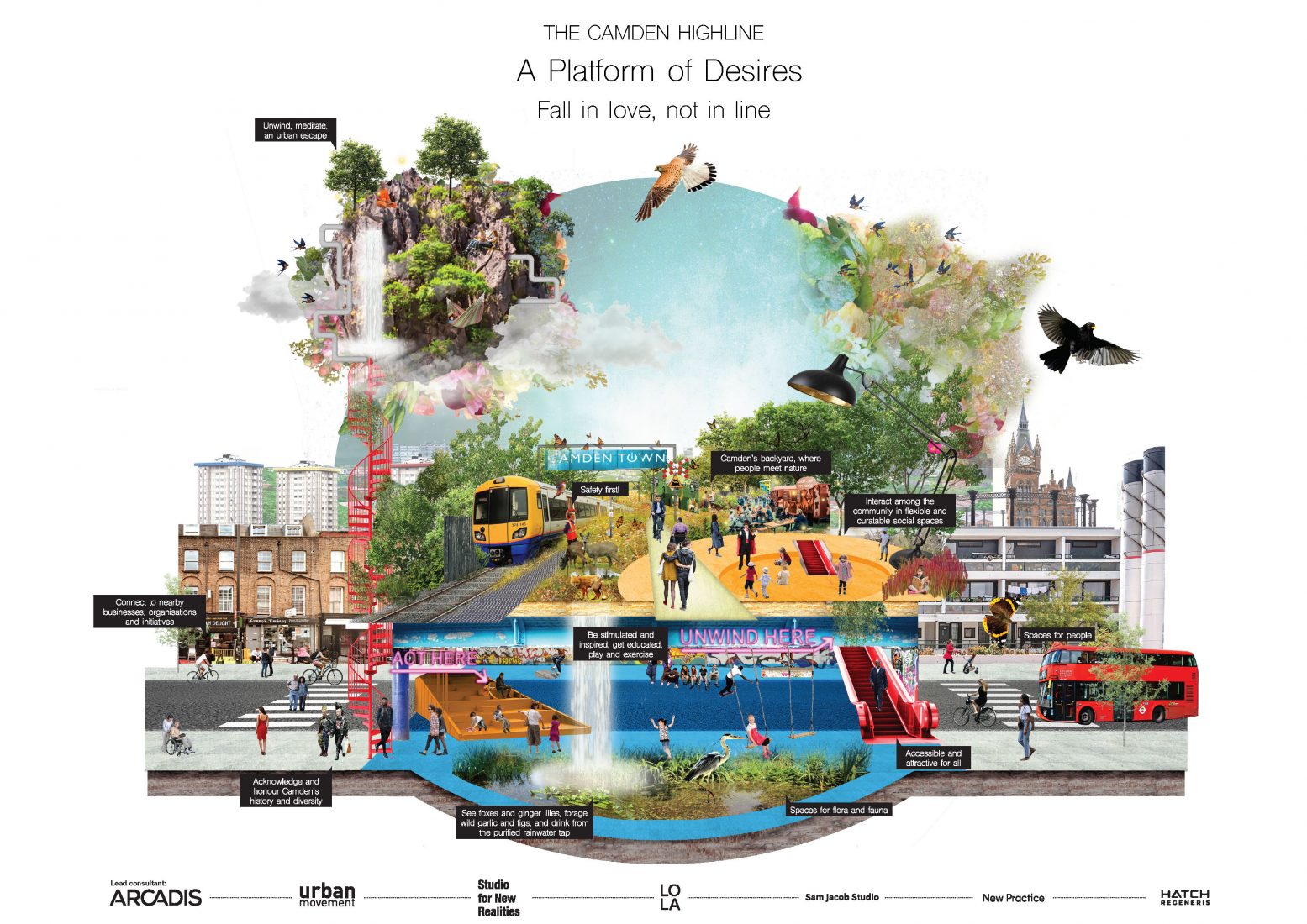 All entries to Camden Highline competition revealed