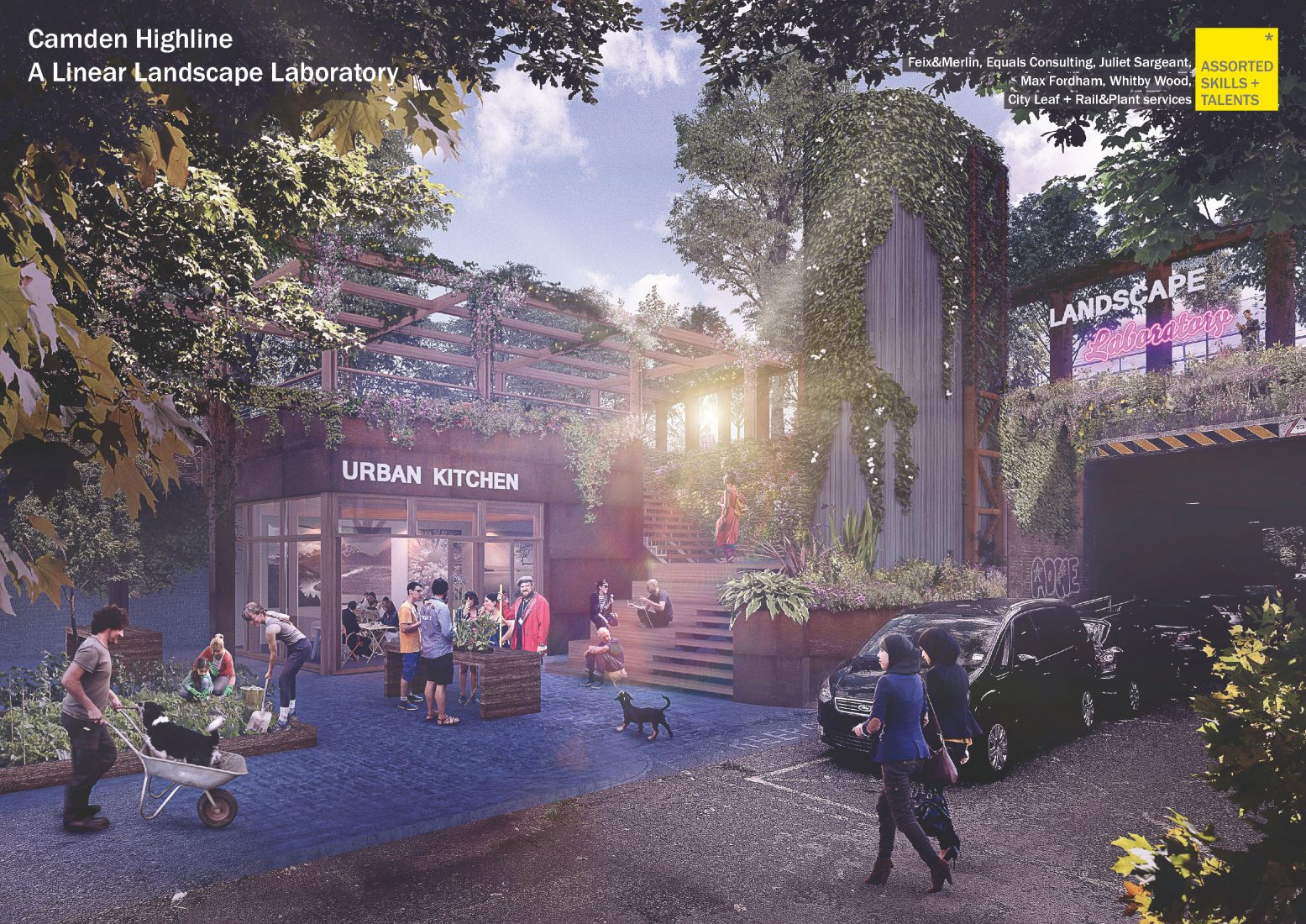 All entries to Camden Highline competition revealed