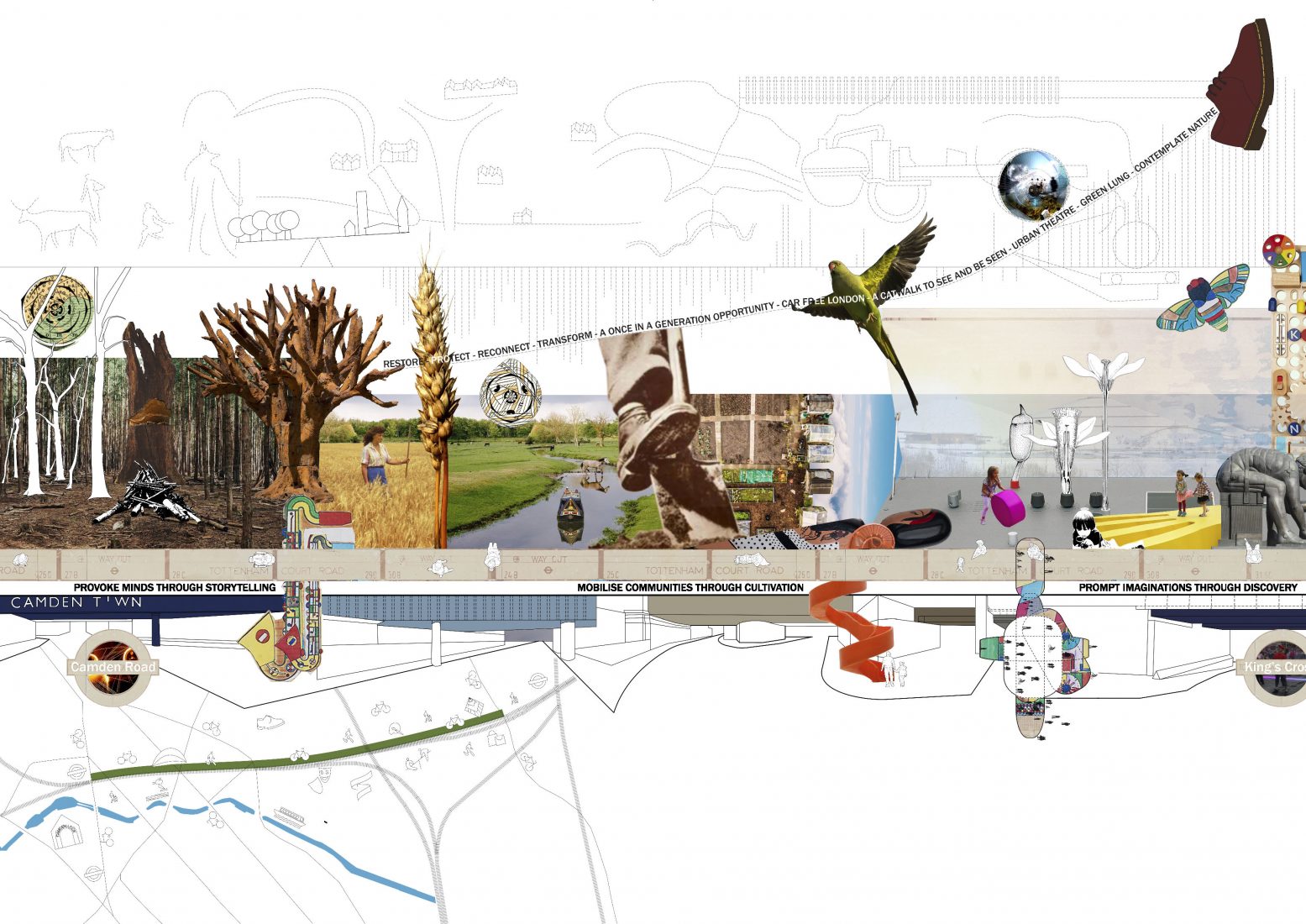 All entries to Camden Highline competition revealed