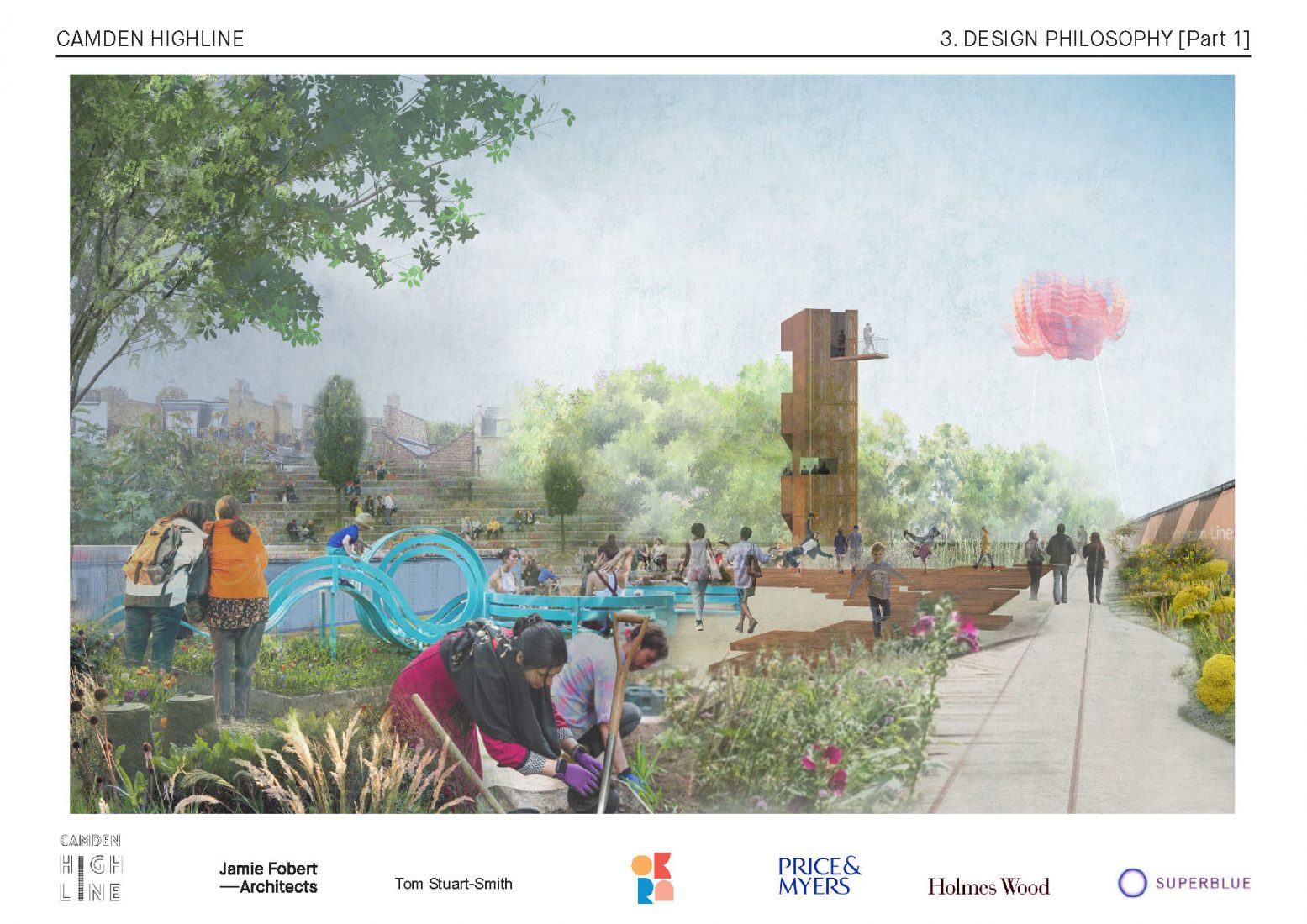 All entries to Camden Highline competition revealed