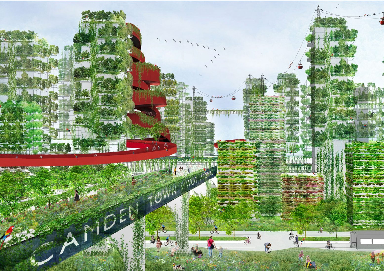 All entries to Camden Highline competition revealed
