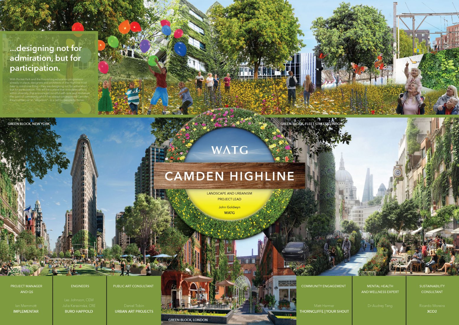 All entries to Camden Highline competition revealed