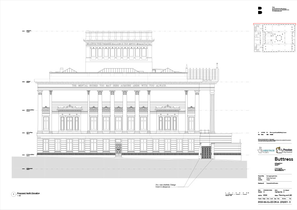 Buttress submits plans to ‘future-proof’ Preston’s Harris Museum