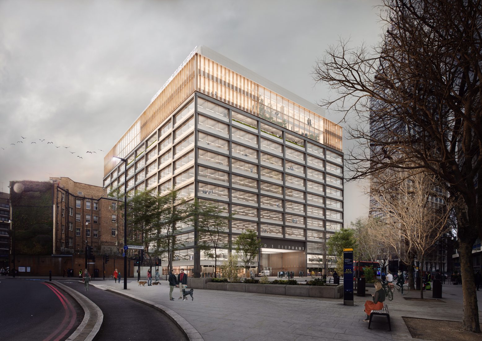 HTA gets OK to replace Elephant and Castle 90s office with student housing