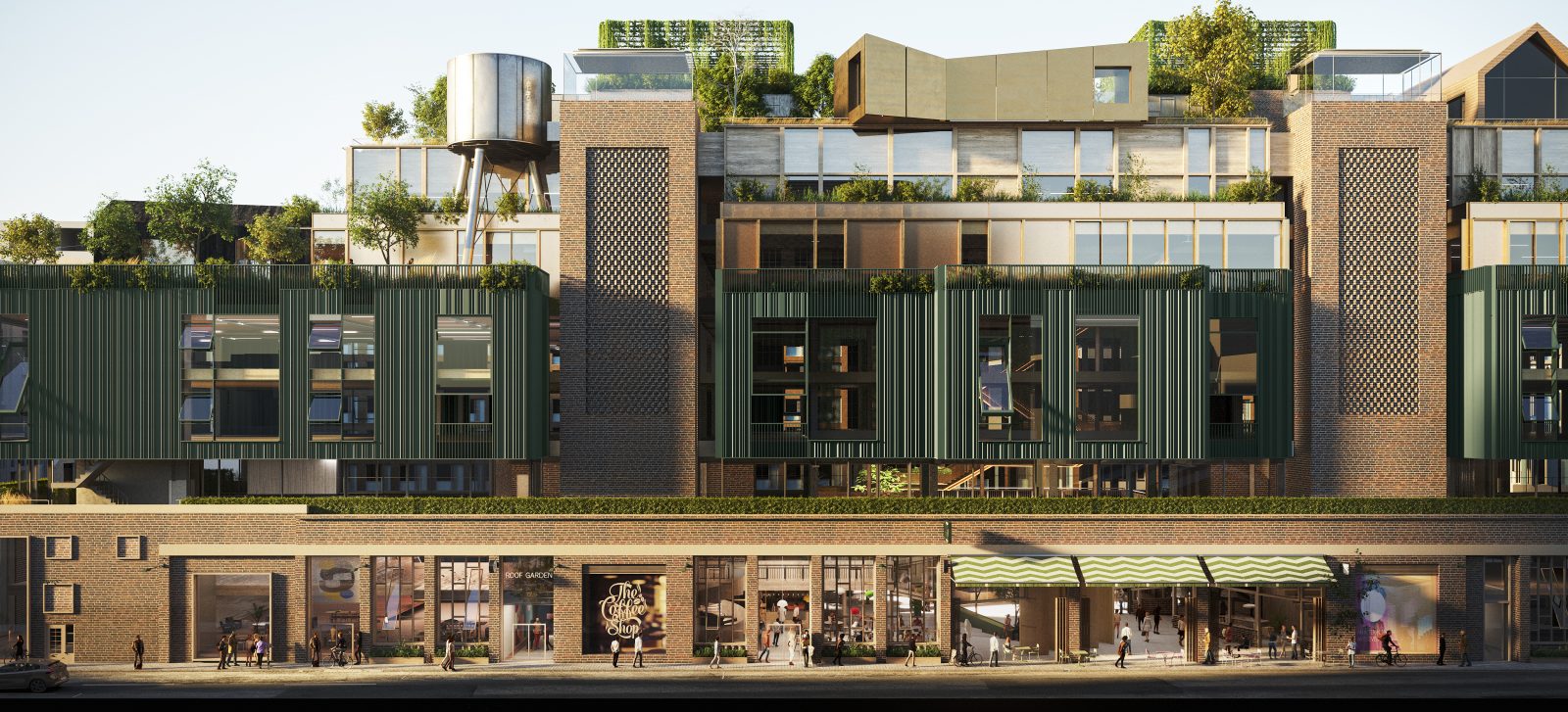 Studio RHE redesigns Blackfriars court building with urban forest