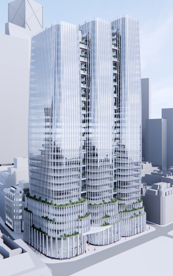 KPF wins approval for reworked Gracechurch St tower in City of London