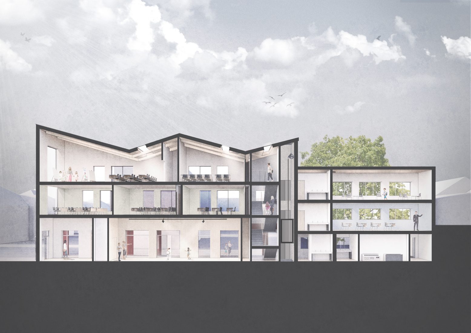 Buckley Gray Yeoman’s Woodford Green school extension wins planning