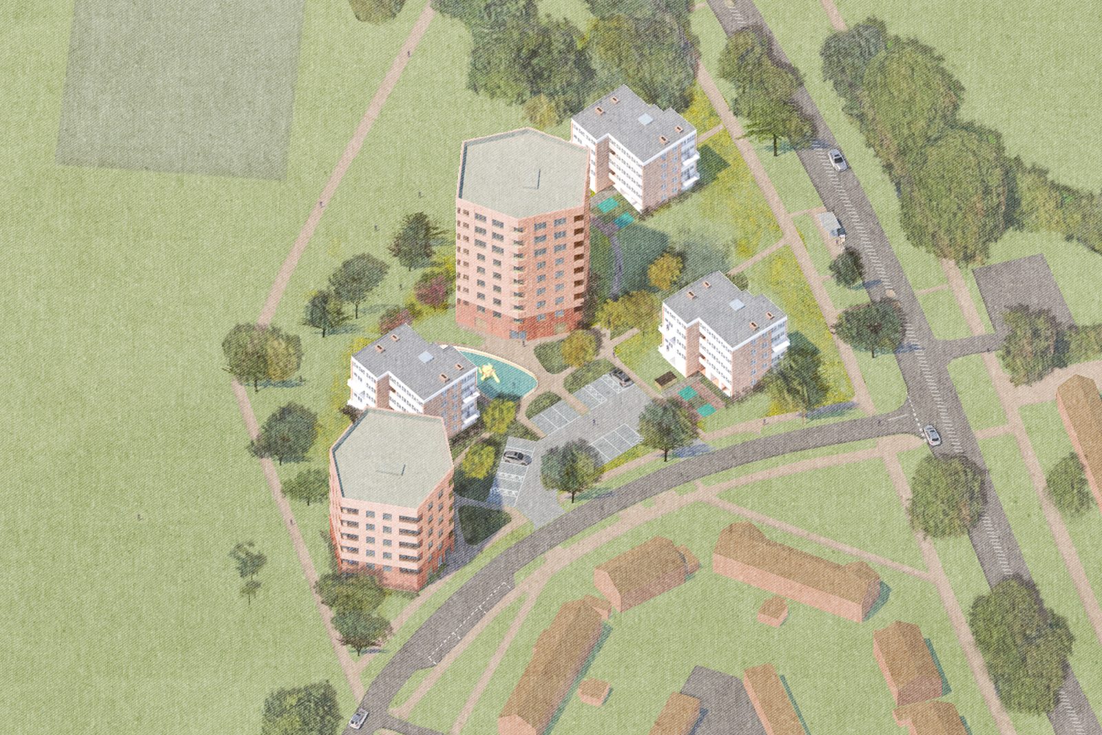 Brick By Brick submits plans for homes by Mae, Gort Scott and Threefold