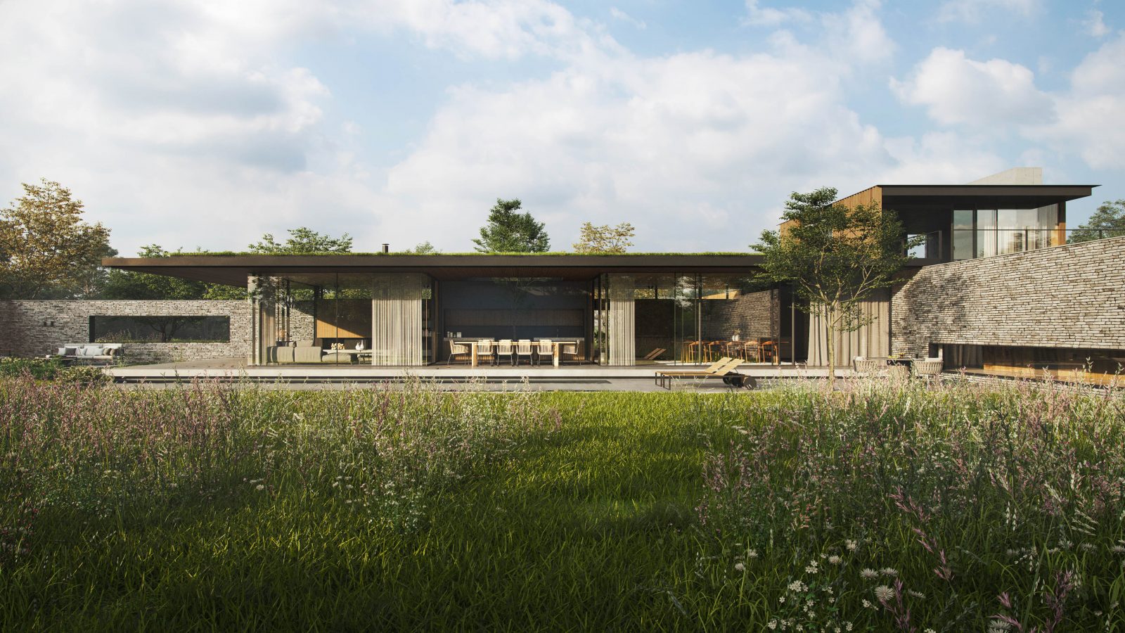 Ström Architects house in rural Essex starts on site